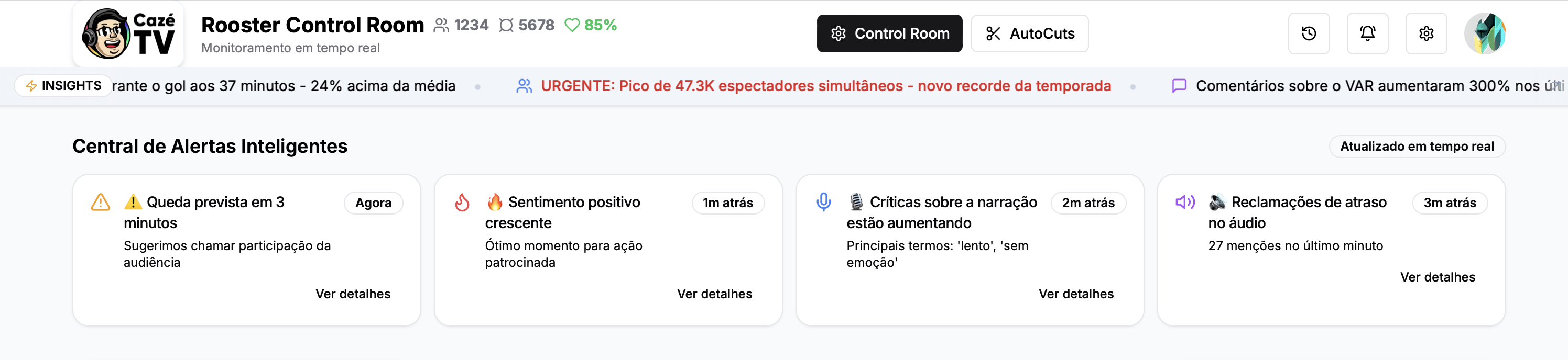 Rooster - DeepLearning powered livestream monitoring